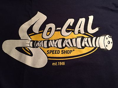 CAMSHAFT LOGO T SHIRTS FROM THE SO-CAL SPEED SHOP HOT RODS RACE CARS ...
