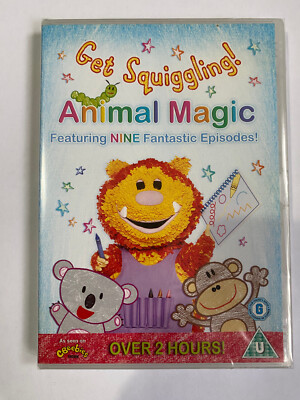 Cbeebies Get Squiggling! Animal Magic (2011) Dvd New/Sealed Region 2 ...