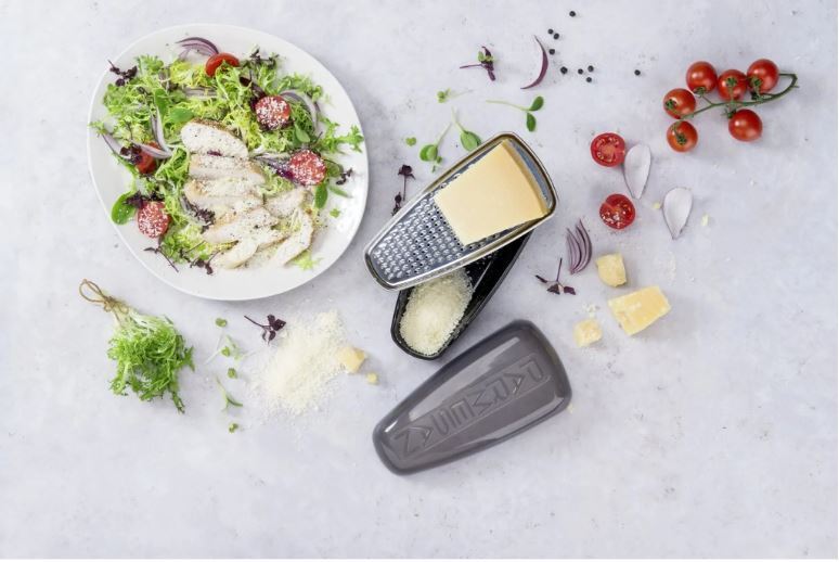 Parmesan Cheese Grater with Container Freshness Box, Parmesan Slicer UK ...