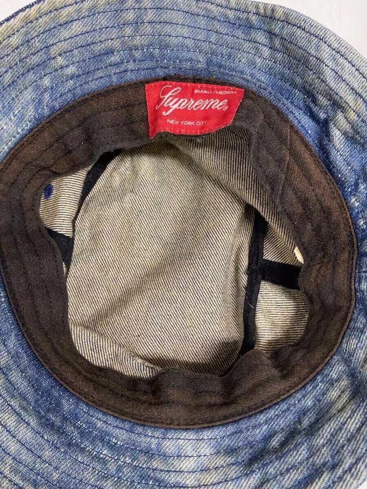 Supreme Bucket Hat Cotton IDG Solid Color Men's | eBay UK