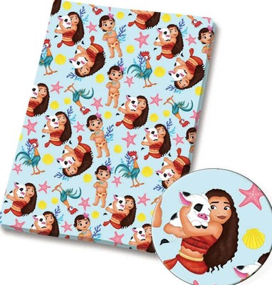 Disney Moana Princess Pua hei Maui Cotton Fabric Half Yard (18” x 43 ...