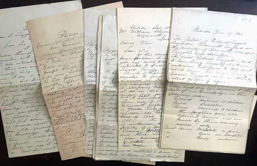 Philadelphia Pennsylvania 1890s CHUBB Family Lot Letters | eBay