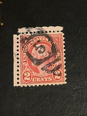 Old Vintage US GEORGE WASHINGTON 2c Red STAMP Used Unchecked - #3990 | eBay