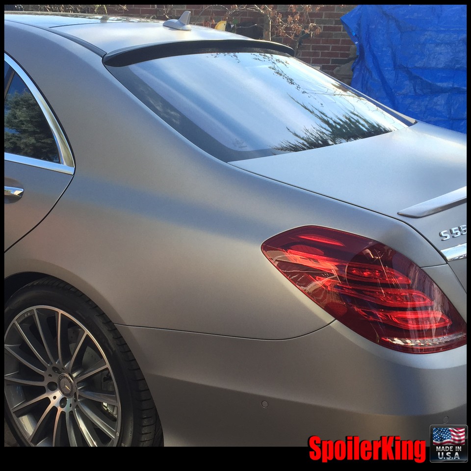 Rear Roof Spoiler Window Wing (Fits: Mercedes Benz S Class W222 2014 ...
