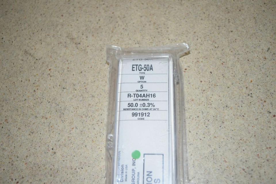 ^^ VISHAY MICRO-MEASUREMENTS INC ETG-50A PRECISION STRAIN GAUGE - NEW ...
