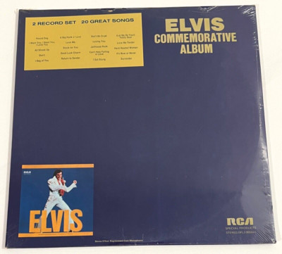 ELVIS PRESLEY ~ COMMEMORATIVE ALBUM ~SPECIAL GOLD VINYL EDITION ...