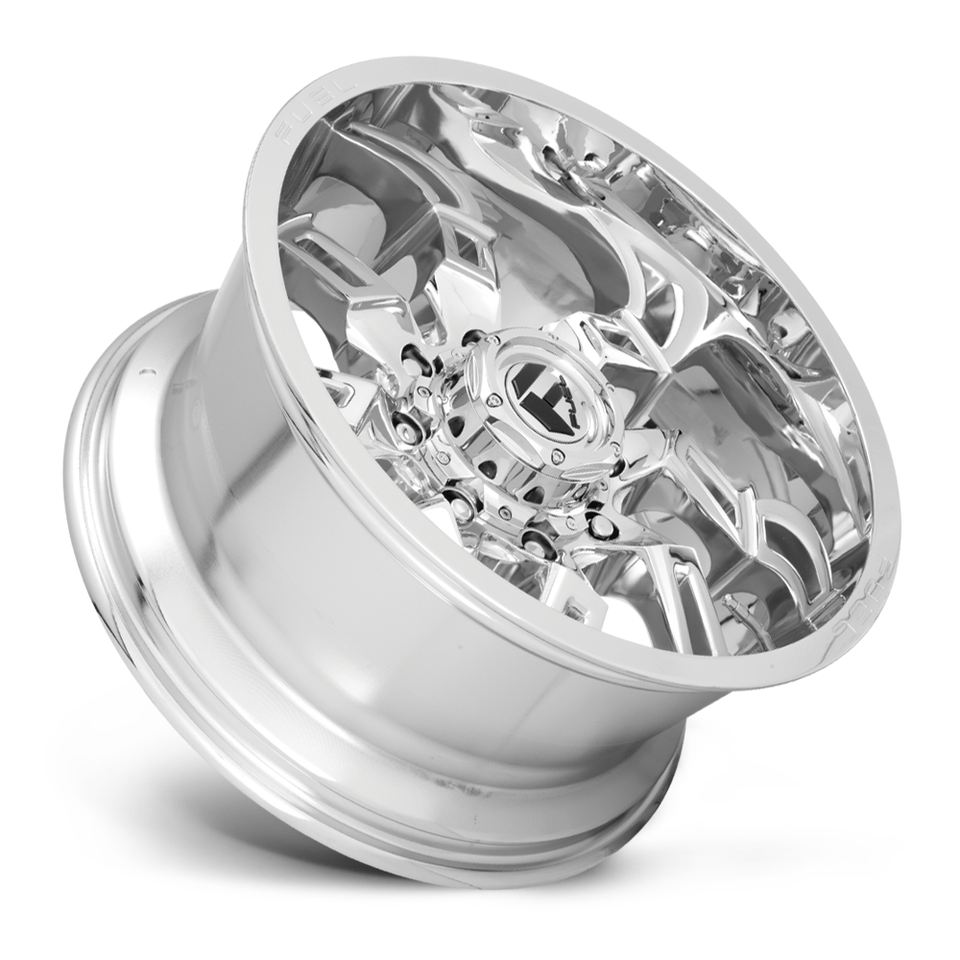 Set 4 Fuel D746 Lockdown 20x10 8x170 Chrome Wheels 20" -18mm Rims | eBay