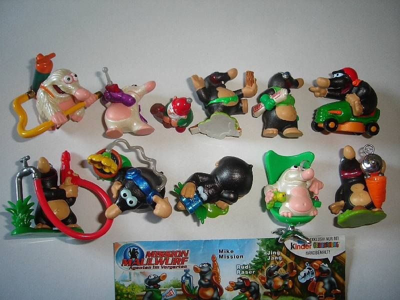 YOUR CHOICE - KINDER SURPRISE FIGURES COMPLETE SETS FIGURINES EGGS ...