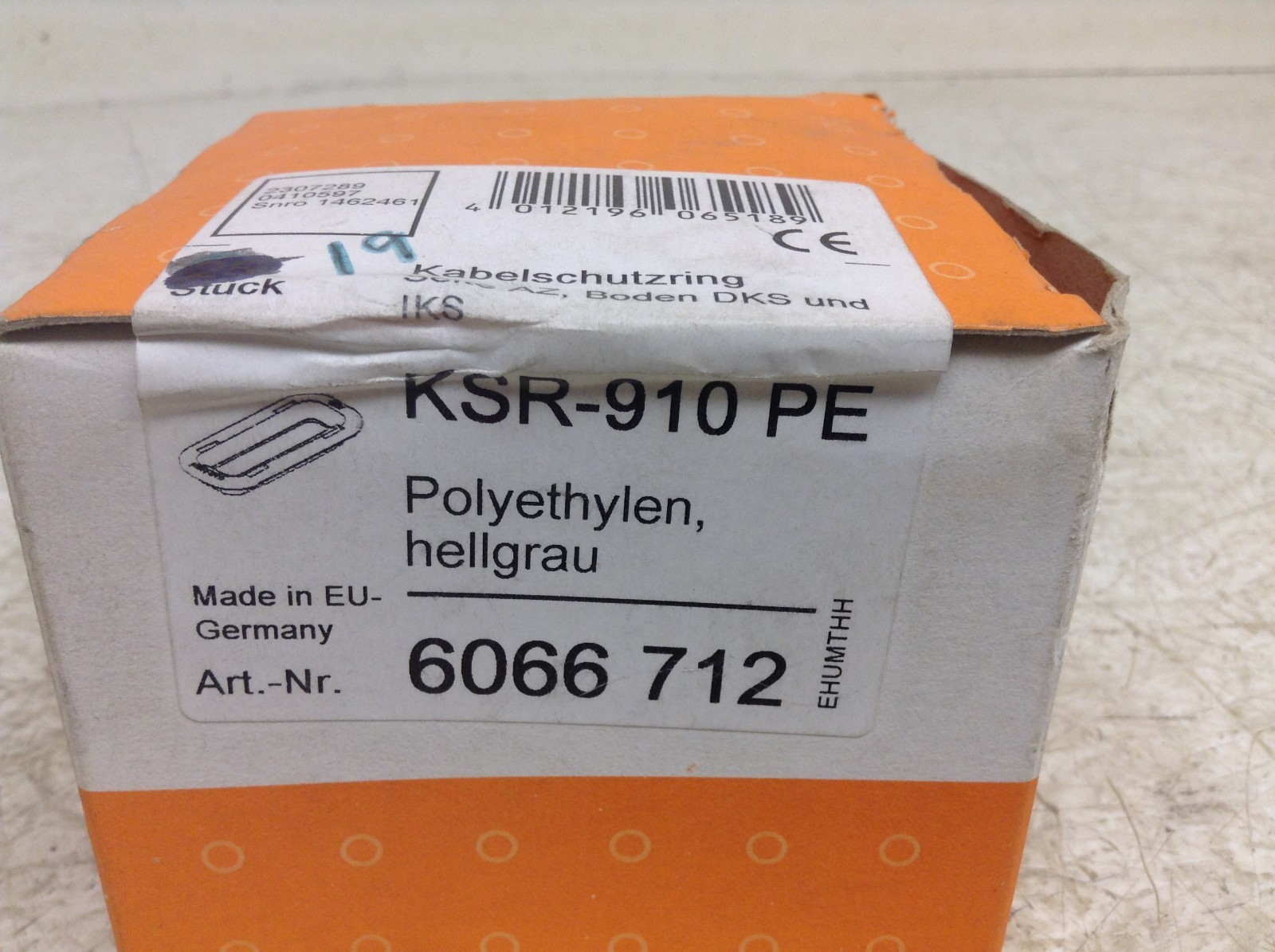 OBO Betterman KSR-910 PE Cable protection Ring KSR910PE Box of 19 New ...