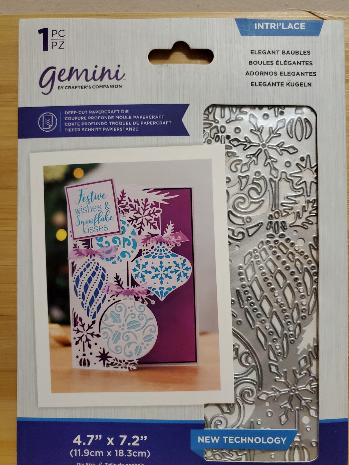 Crafters Companion Deep Cut Papercraft die Intri'lace die Elegant ...