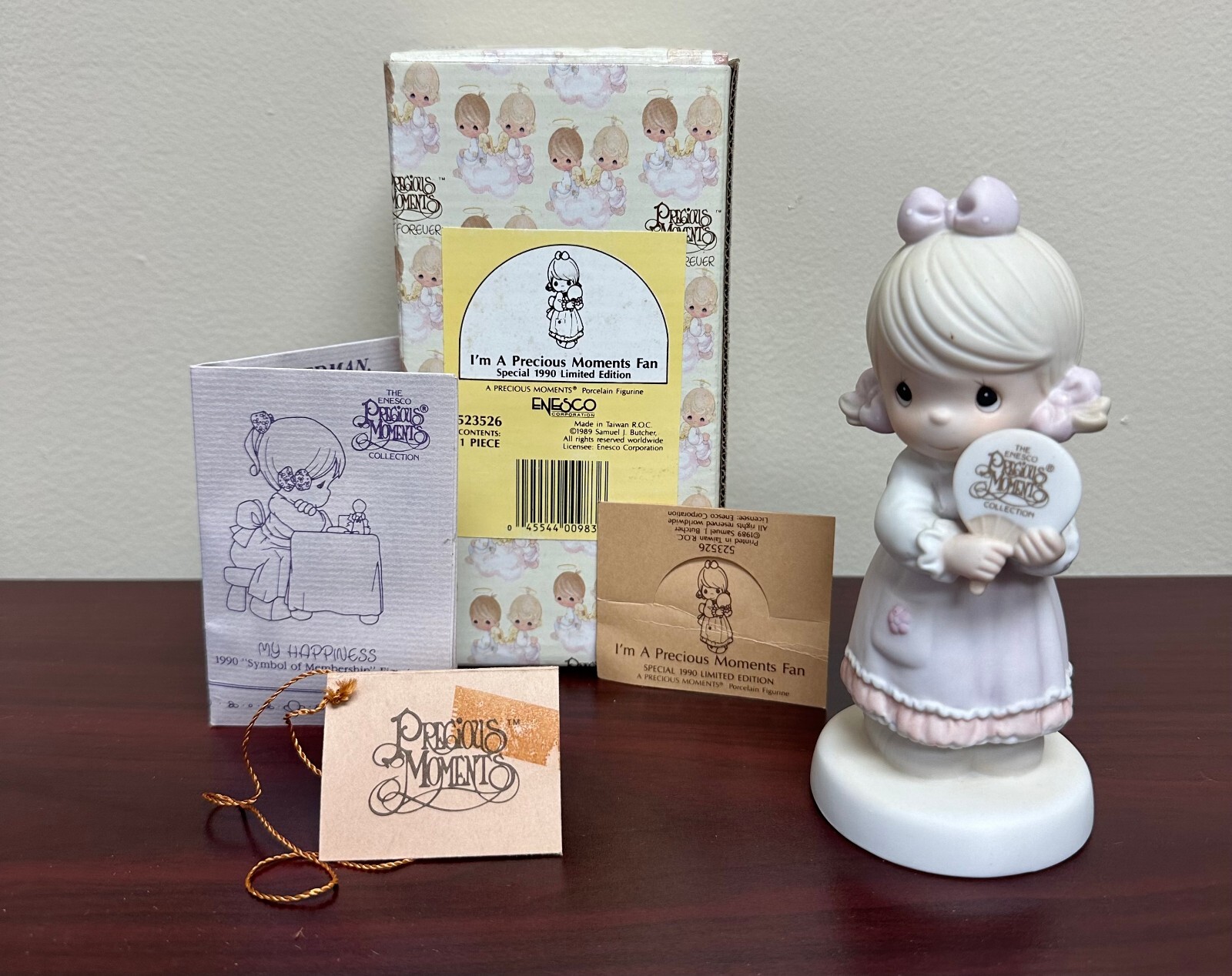 Precious Moments "I'm A Precious Moments Fan" with box 523526 | eBay