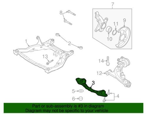 Genuine Mazda Cross-Member EH48-34-H91 | eBay