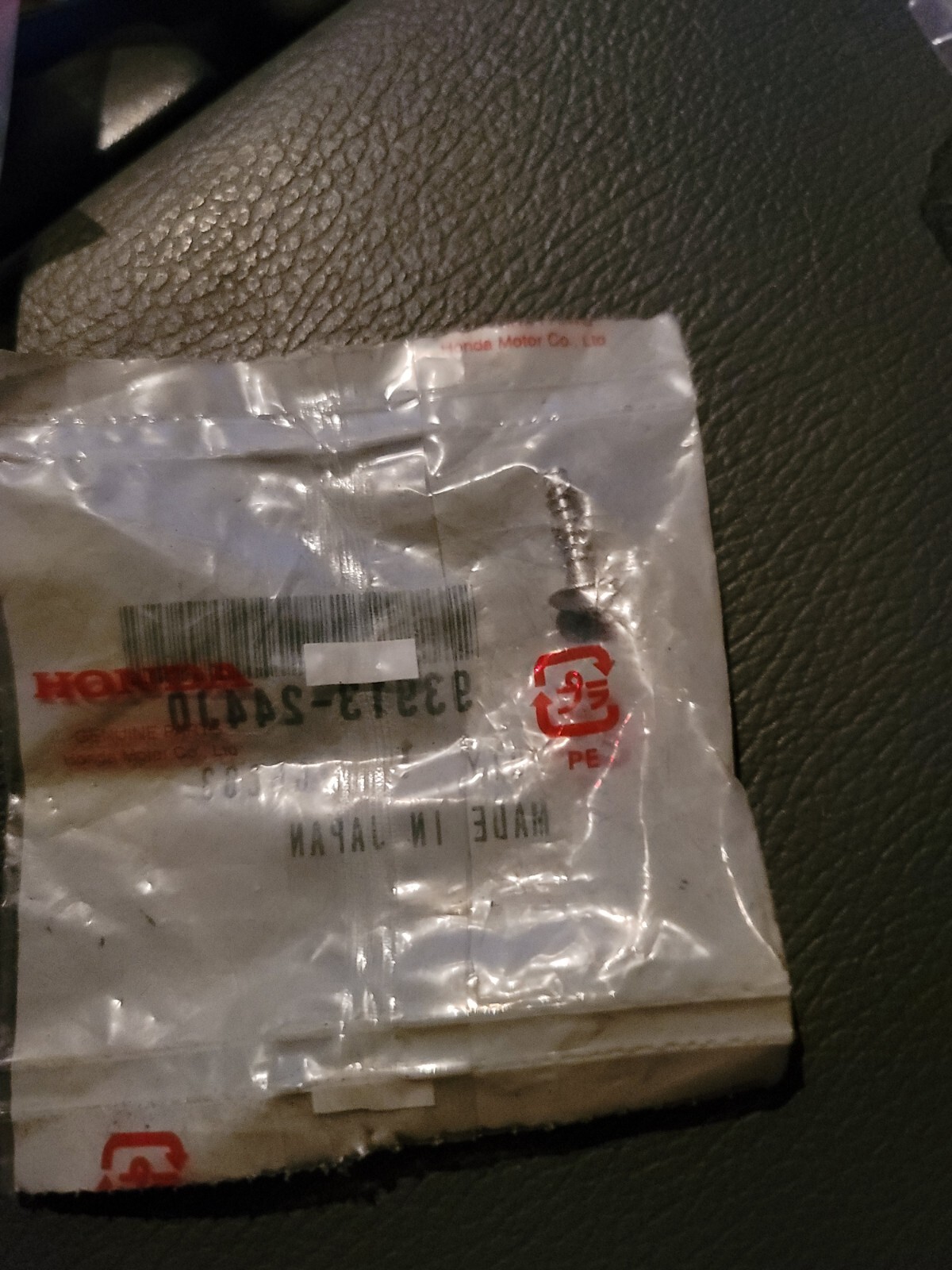 Honda 93913244J0 Genuine OEM Support Screw for sale online | eBay