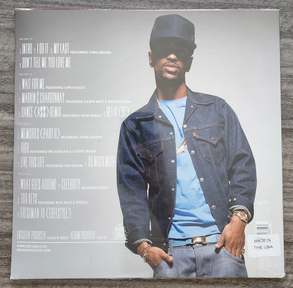 Big Sean - Finally Famous Vinyl Record Album Rap Hip Hop 10 Year ...