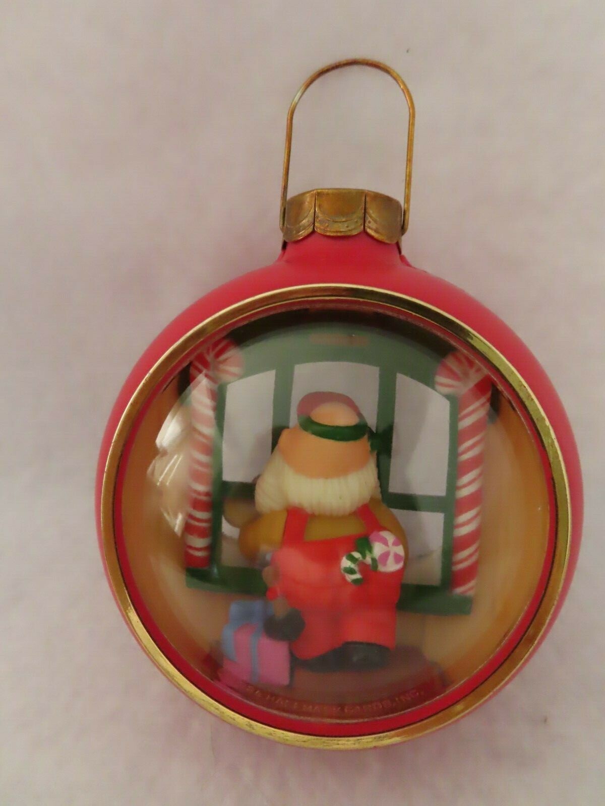 Santa's Workshop 1984 Hallmark Lighted Ornament QLX7004 - MIB | eBay