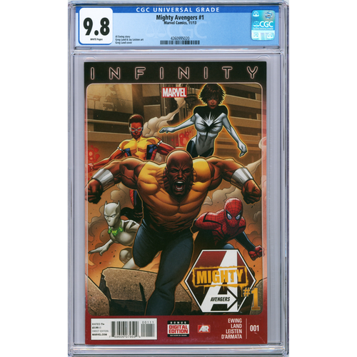 Mighty Avengers #1 2013 Marvel CGC 9.8 1st (Blade) Spider-Hero ...
