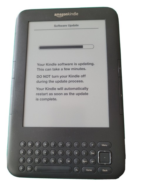 Amazon Kindle eReader 6 in Graphite Gen 3 Keyboard 4 GB WiFi Model ...