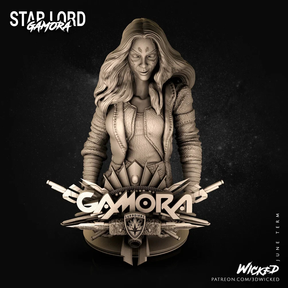 Guardians Of The Galaxy Gamora And Star Lord Fan Art