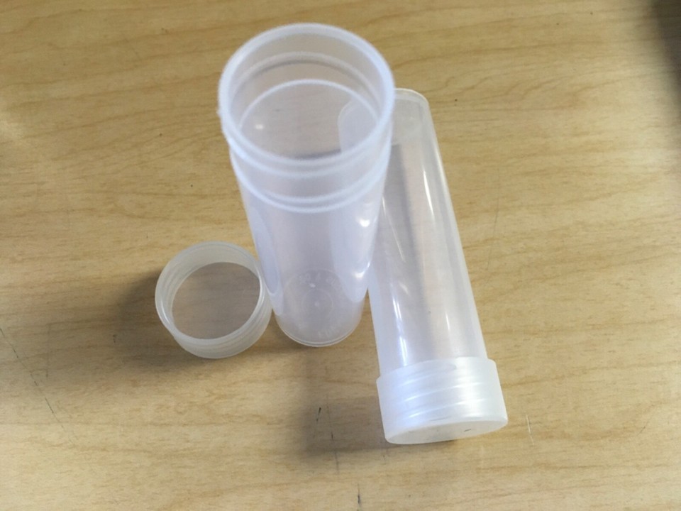 24 New Duraclear Round Coin Tubes for Penny (1 cent) Made in USA With ...