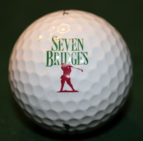 Vintage Seven Bridges Logo Pinnacle Golf Ball | eBay