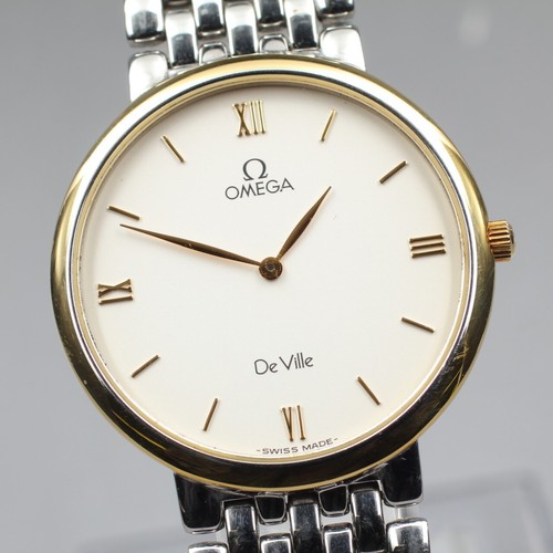 [Near MINT] OMEGA De Ville Cal.1478 Ref.395.2378 Quartz Mens Vintage ...