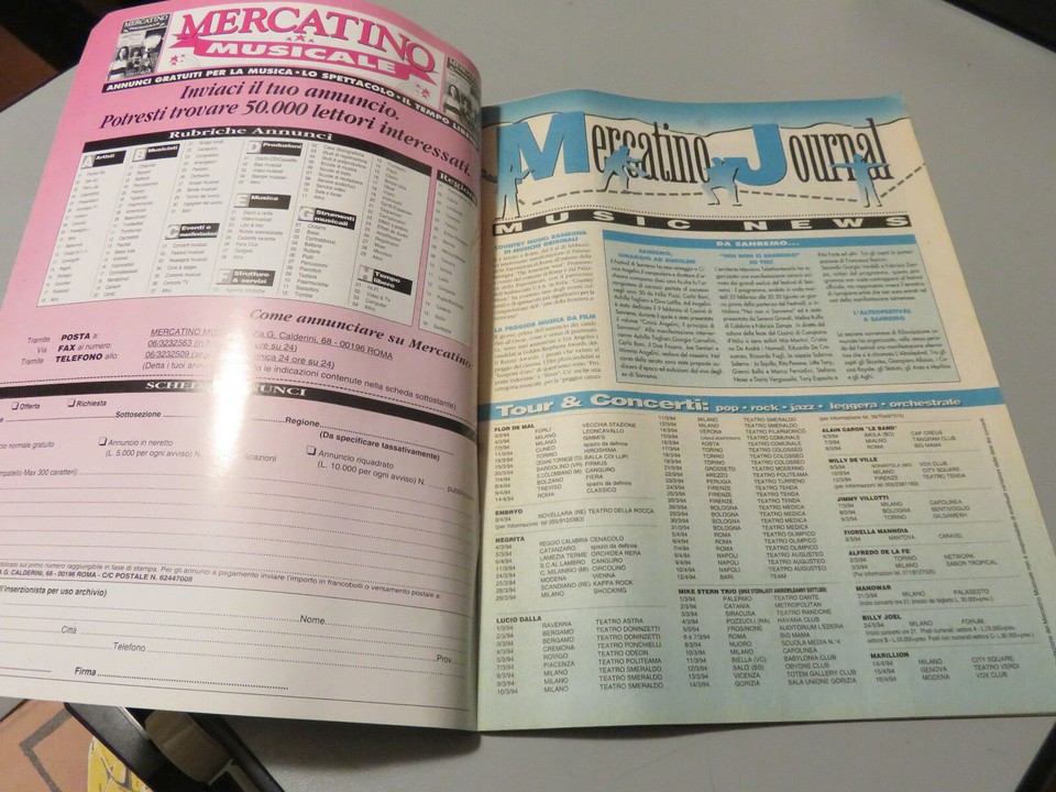 Magazine Swap Meet Music Supplement IN The N° 13 1994 Solo No ...