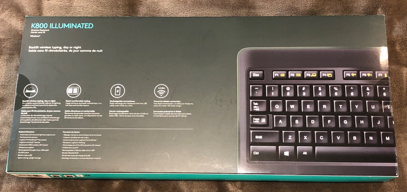 Logitech K800 (920-002359) Wireless Keyboard for sale online | eBay