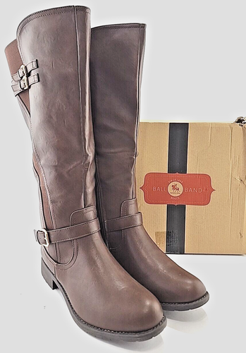 Ball-Band Women's Elliot Boots Size 10 M Brown Zipper side faux leather ...