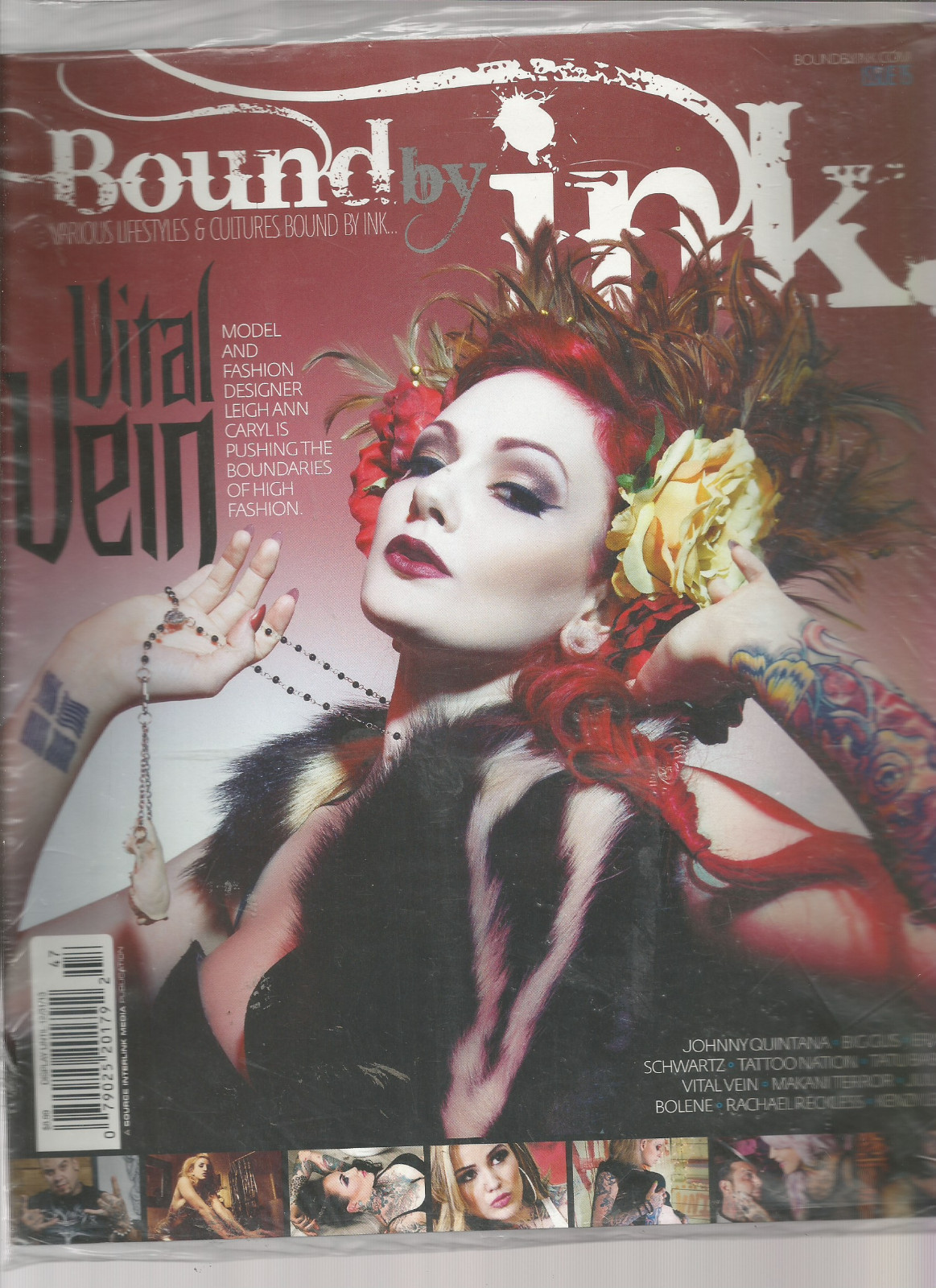 BOUND BY INK MAGAZINE SPECIAL COLLECTOR'S COVER ISSUE 15 WINTER 2013 | eBay