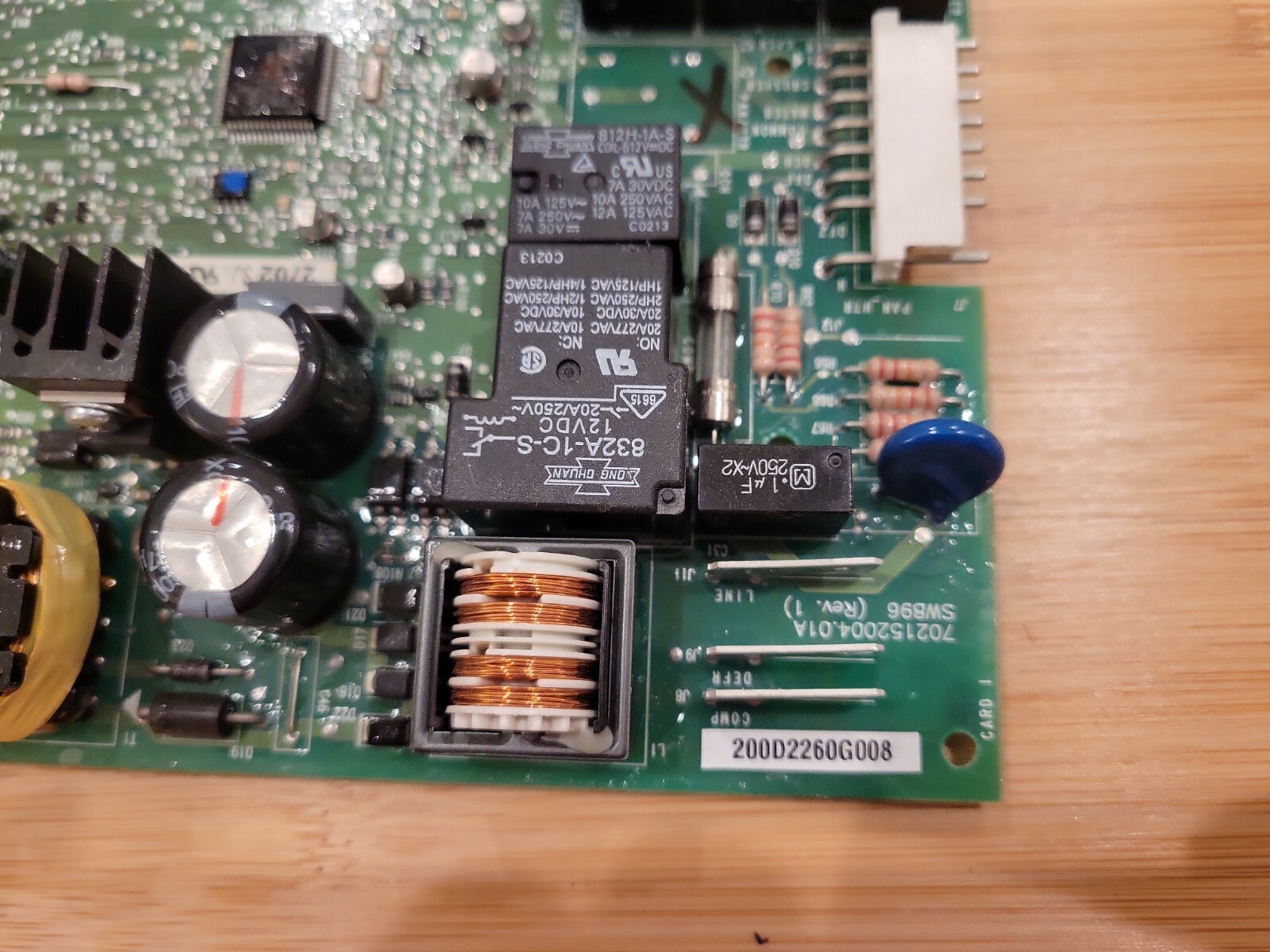 ⭐️ Genuine Original OEM 200D2260G008 GE Refrigerator Main Control Board ...