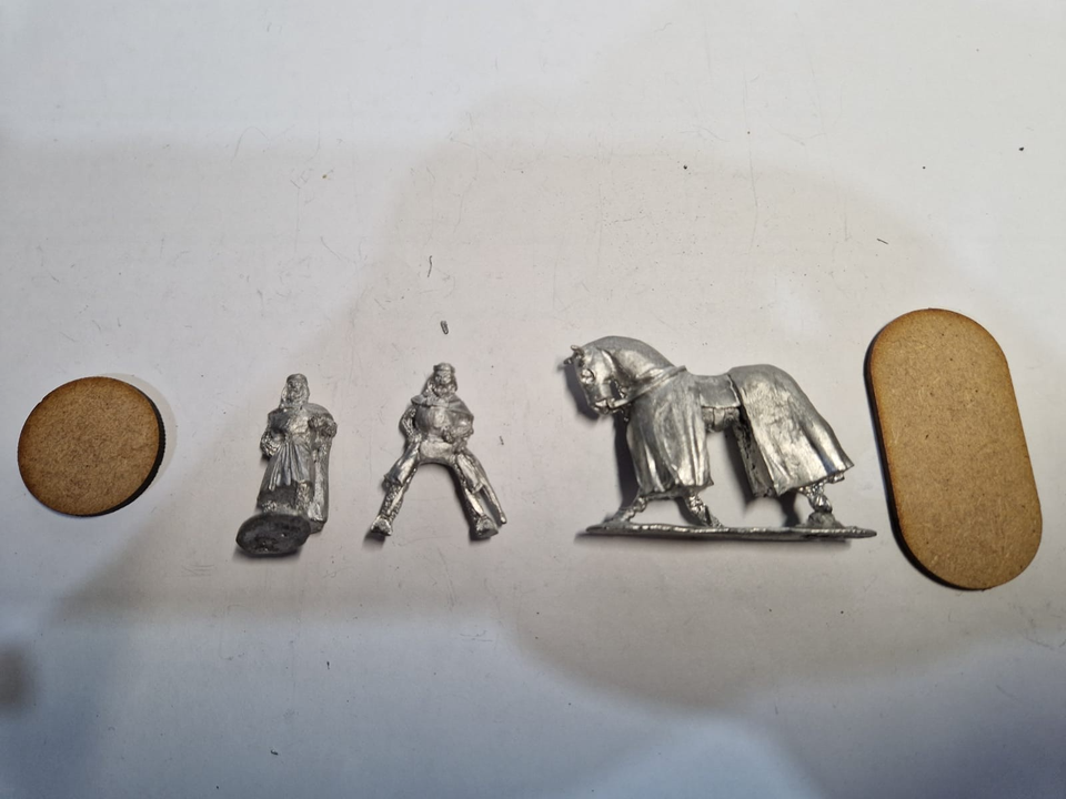 28mm Footsore miniatures Barons War King John of England | eBay UK