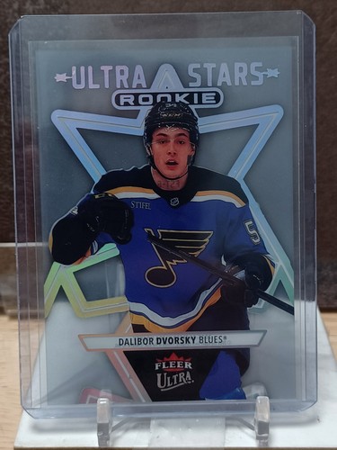 DALIBOR DVORSKY ULTRA STARS ROOKIE ACETATE BLUES - 2025-26 FLEER ULTRA ...