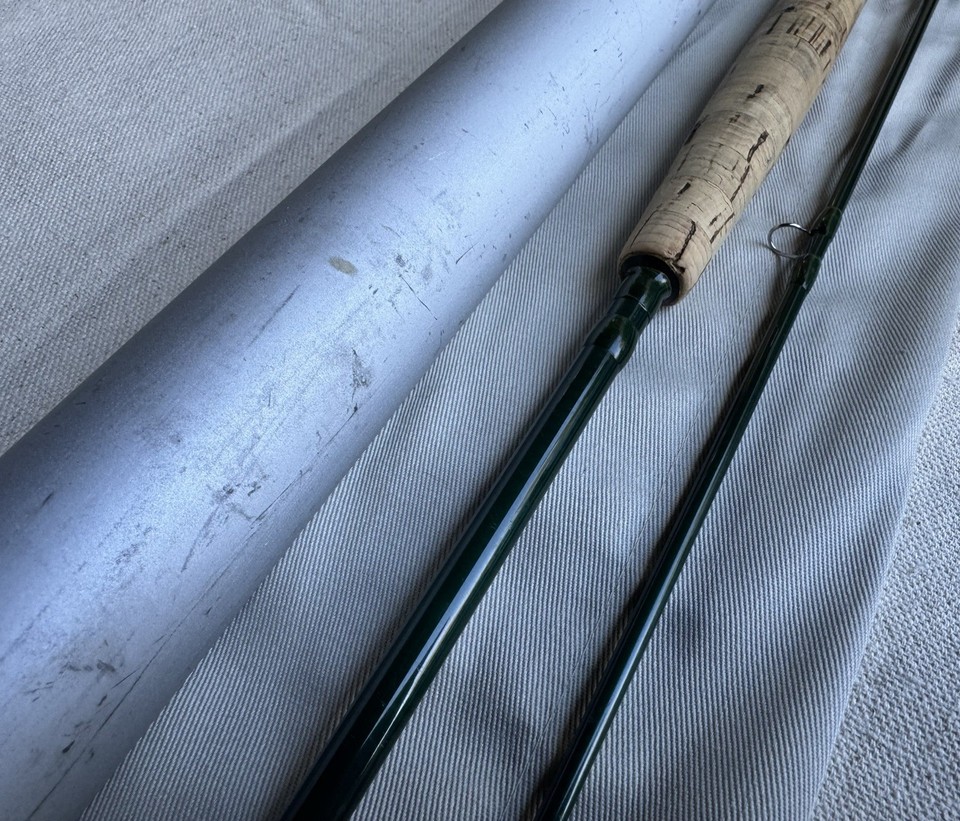 Vintage Custom 9’ 6wt, 2 Pc Fly Rod, W/ Aluminum Tube And Sock (Orvis ...