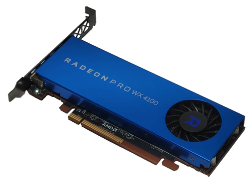 AMD Radeon Pro WX 4100 WX4100 4GB GDDR5 Graphics Video Card GPU High ...
