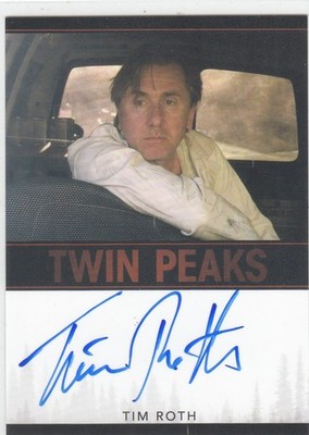 2025 Tim Roth as Hutch Twin Peaks Rittenhouse AUTO AUTOGRAPH Modern | eBay