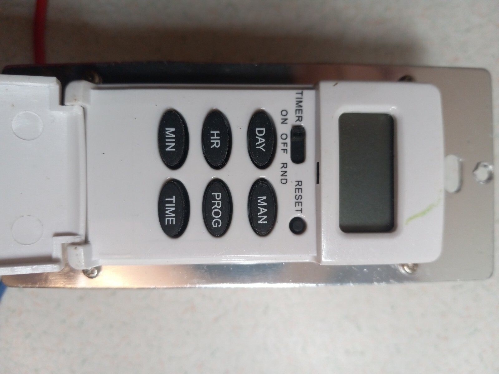 BRINKS 7 Day Digital In-Wall Timer Switch Energy Saving 46-1022 | eBay