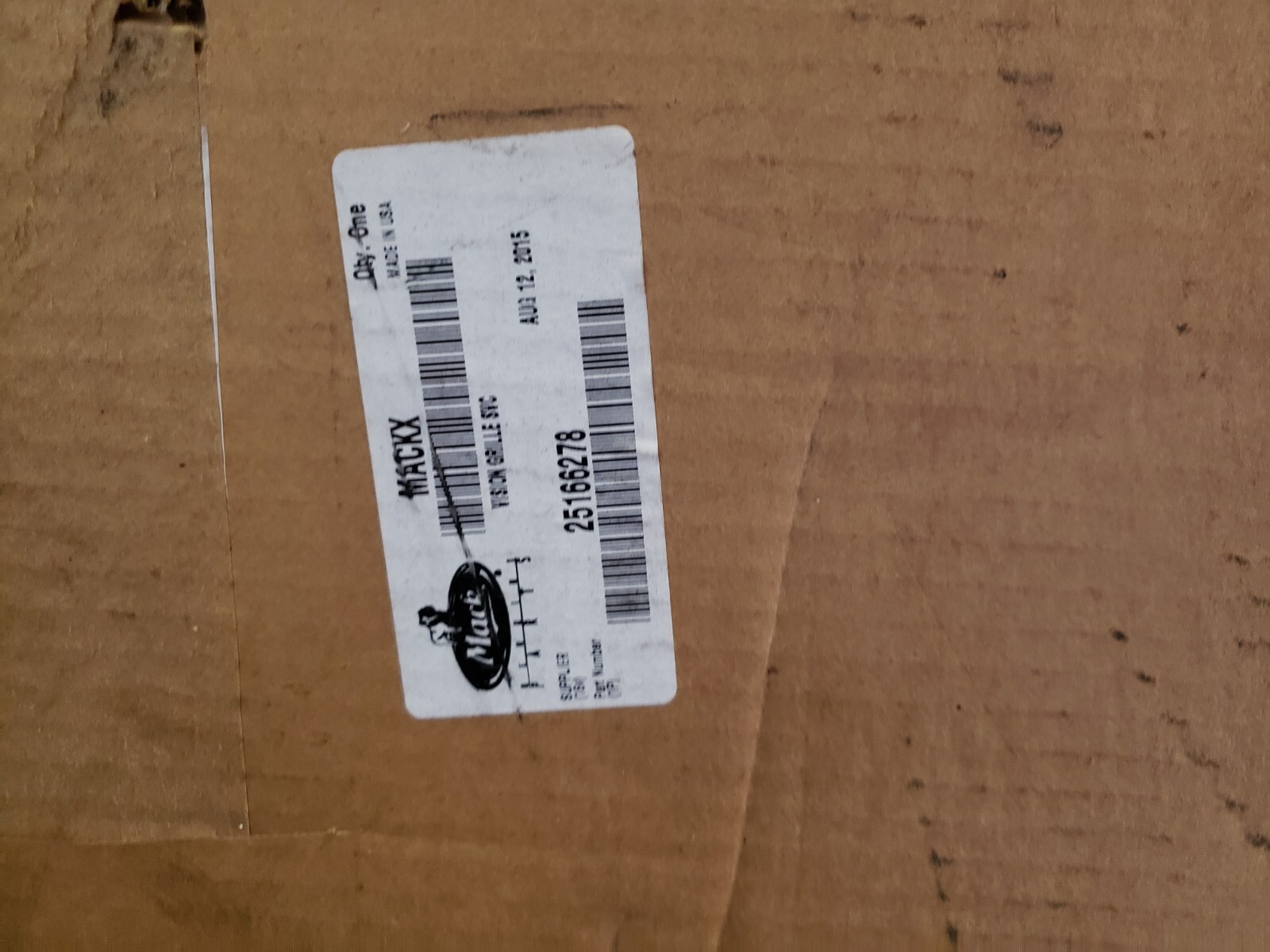 GRILLE FRONT FIT FOR 02-2016 MACK VISION PINNACLE CX 25166278 | eBay