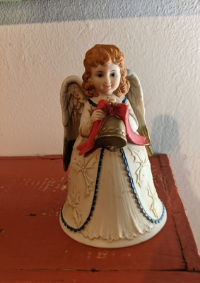 Vintage Home Interior Homco Angel Bell Vintage Homco Christmas Bell | eBay