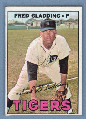 1967 Topps #192 Fred Gladding (st) VG GO215 | eBay