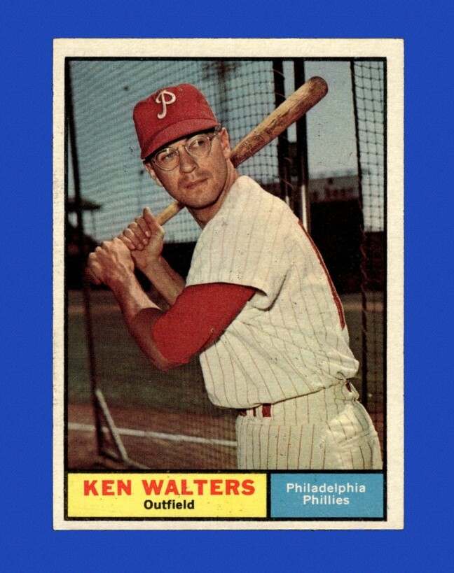 1961 Topps Set-Break #394 Ken Walters NR-MINT *GMCARDS* | eBay