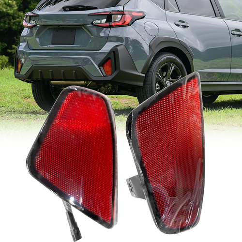 Fits 2024 Subaru Crosstrek Pair Factory Style Red Rear Bumper ...