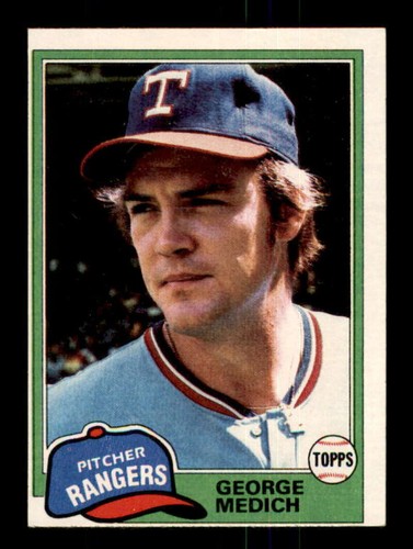 1981 Topps #702 Doc Medich EXMT/NM Rangers 229861 | eBay