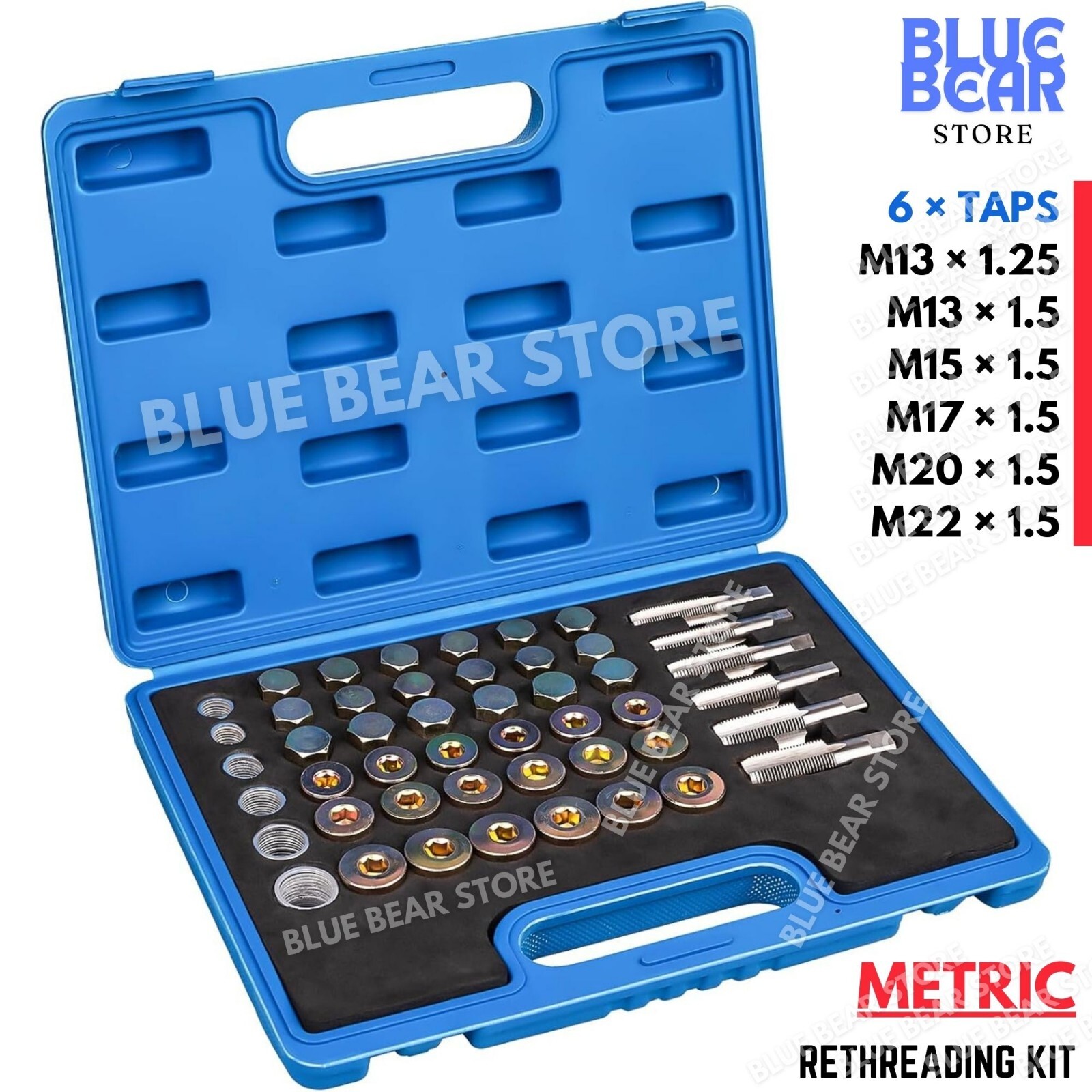 Oil Pan Drain Plug Repair Kit Removal Thread Repair Tool Metric ...