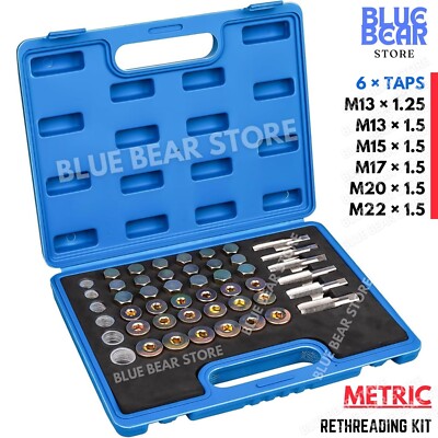 Oil Pan Drain Plug Repair Kit Removal Thread Repair Tool Metric ...