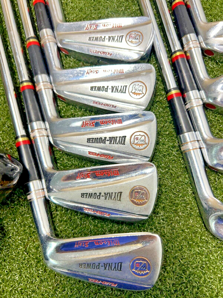 Wilson Staff Dyna-Power Wood & Iron Set D,3,4,5 2-SW / ALL ORIGINAL VGC ...