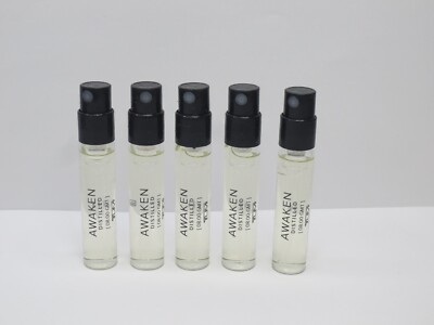 TUMI AWAKEN DISTILLED [08:00 GMT] EXTRAIT DE PARFUM COLOGNE 0.06 OZ ...