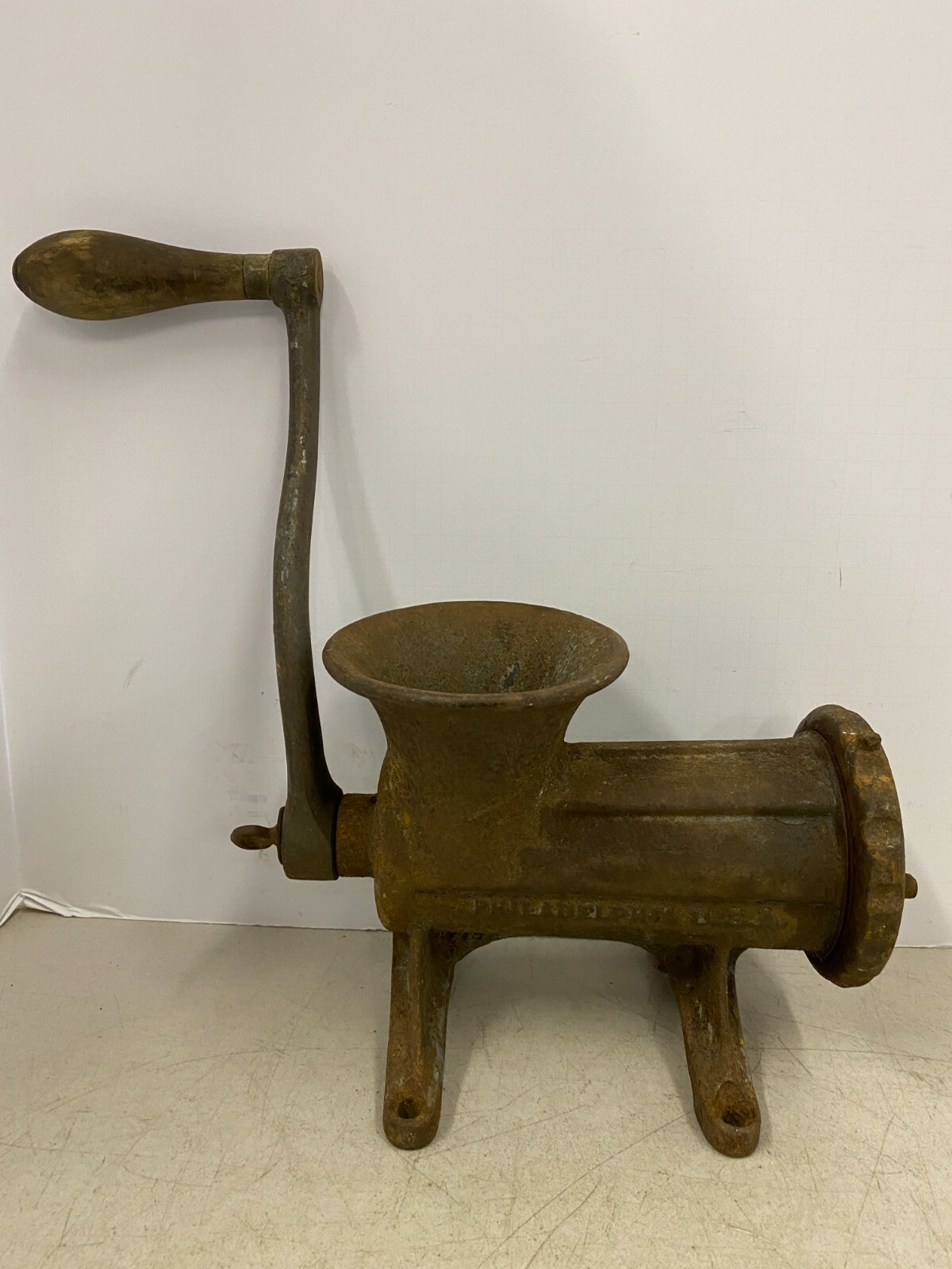 Vintage Antique Enterprise Tinned No. # 22 Meat Chopper Grinder Cast ...