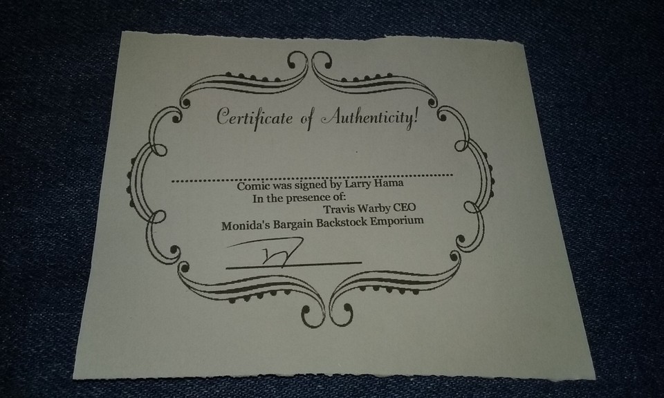 generation x 37 artist signed larry hama coa marvel comics xmen x-men ...