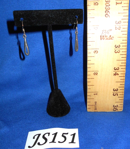 Vintage 925 Sterling Silver Jewelry Artist Native Southwest Earrings ...