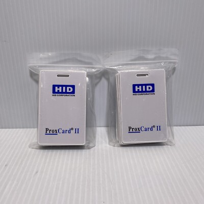 HID 1326 ProxCard II Access Control Cards 26-bit 125 kHz 1326LSSMV 25 ...